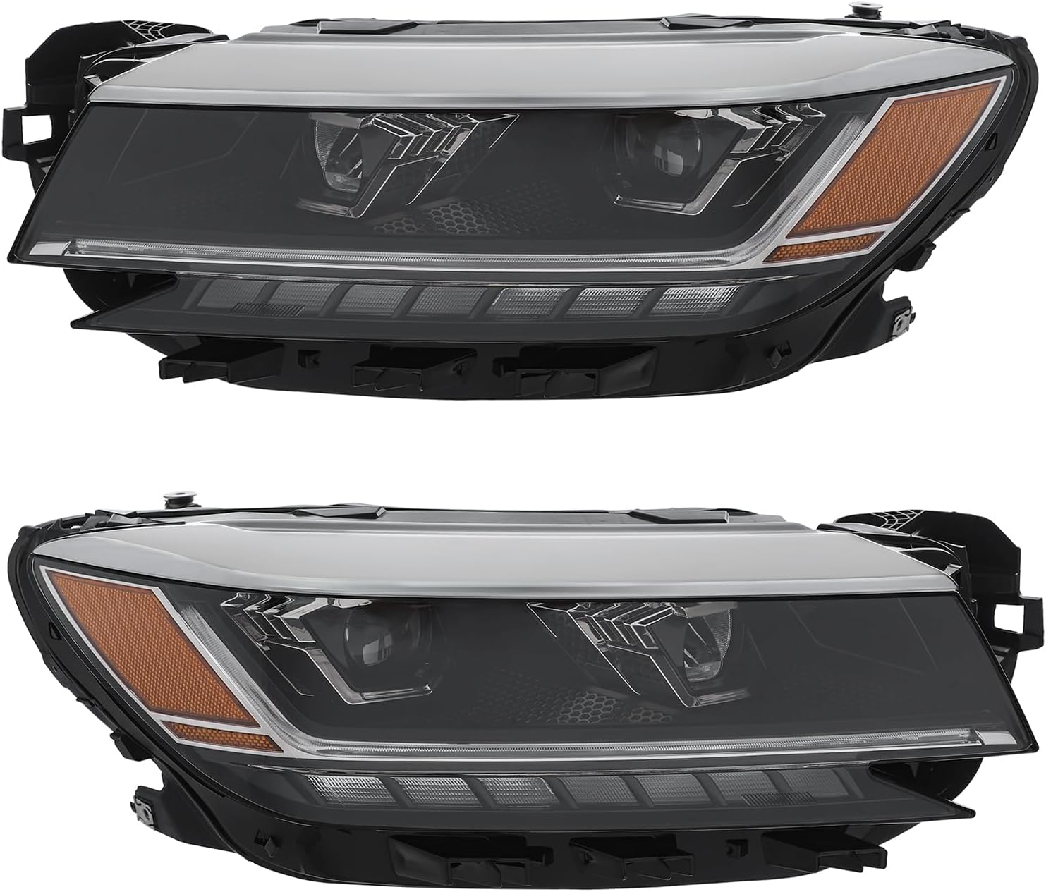 Amazon.com: SuiYuLn LED Headlight without AFS with DRL for 2020-2022VW ...