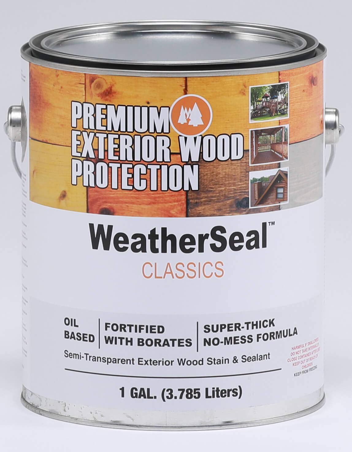 Continental Weatherseal Stain Frontier Pine 1 Gallon - Amazon.com