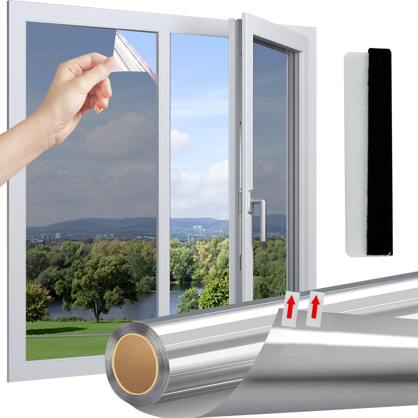 Schãne Sichtschutzfolie Fenster Einseitig Durchsichtig Tag Und Nacht Fotos