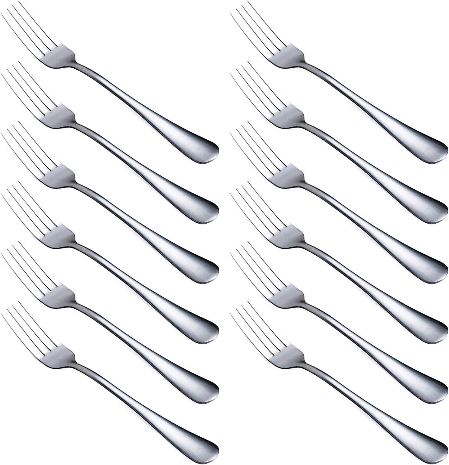 Amazon.com: Z ZICOME Stainless Steel Forks Set Heavy Duty Utensils ...