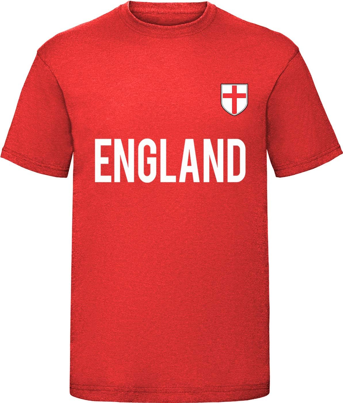 Kids England European Cup National Football Tshirt Boys/Girls Footy Tee ...
