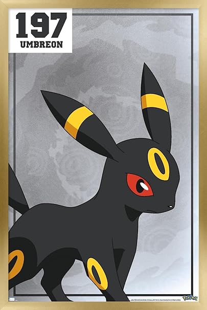 Amazon.com: Trends International Pokémon - Umbreon 197 Wall Poster ...