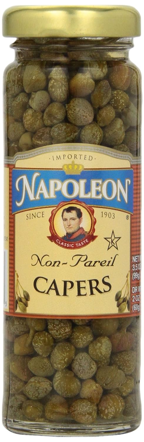 Amazon.com : Napoleon Nonpareil Capers, 3.5-Ounce Jars (Pack of 12 ...
