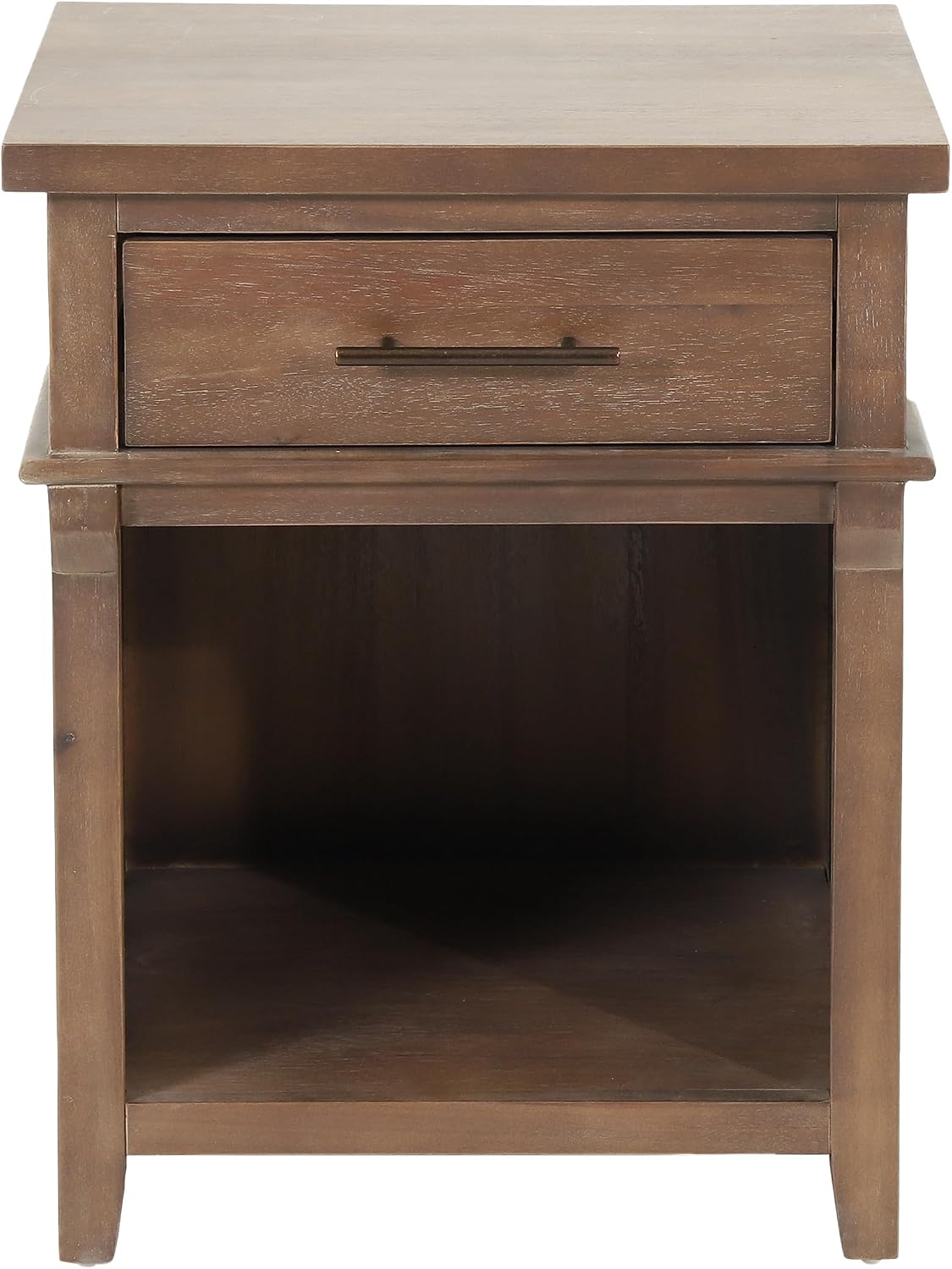 Amazon.com: GDFStudio Great Deal Furniture Acacia Wood Nightstand ...