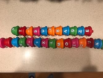 Amazon.com: Kasfalci Alphabet Learning Toys,Ice Cream Toys Play Set,ABC Learning for Toddlers ...