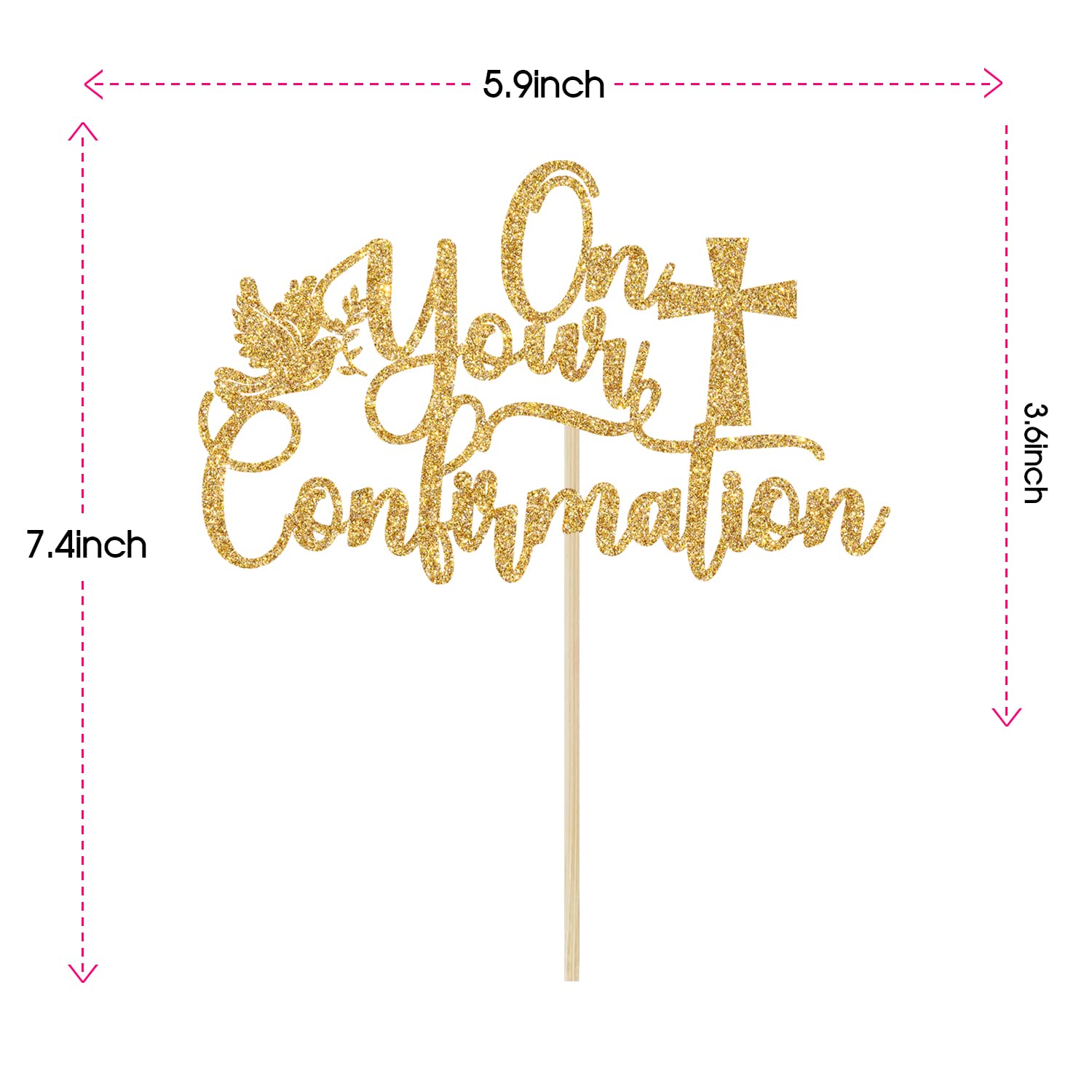 Snapklik.com : On Your Confirmation Cake Topper, First Confirmation ...