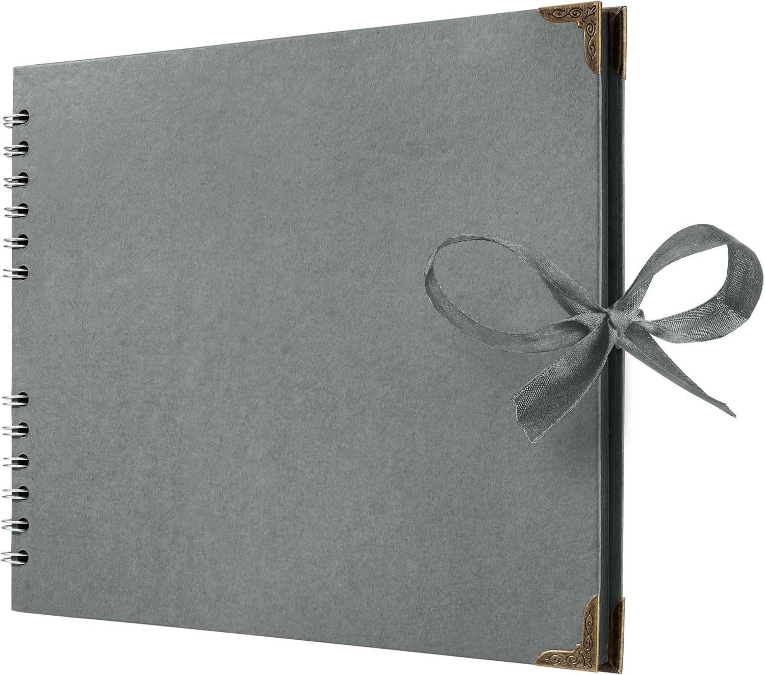 Bstorify Square Scrapbook Photo Albums 50 Pages (28 x 22 Cm) Grey Thick ...
