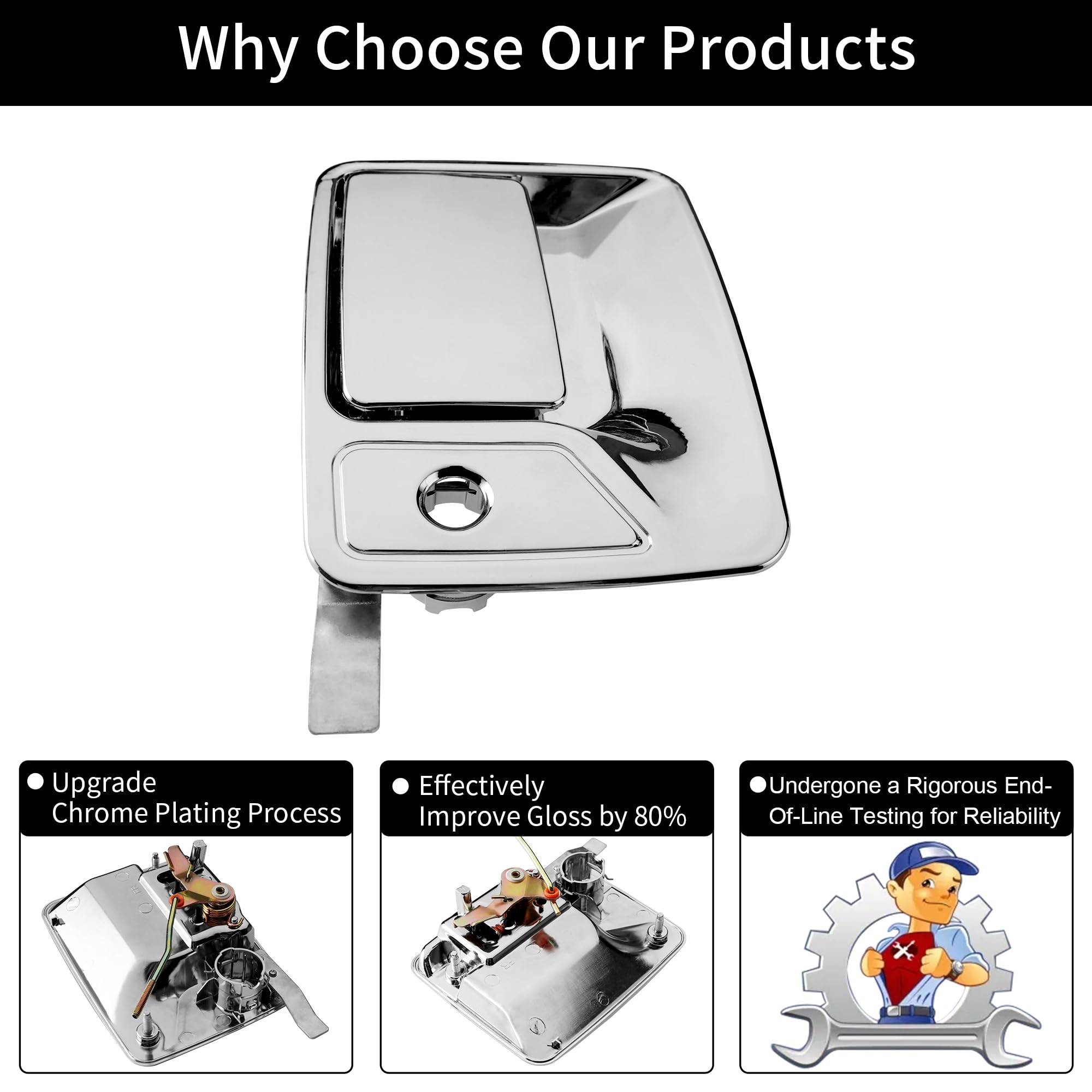 Chrome Accessories For Trucks Ford F150 Exterior Door Handle 2015 F150 Door