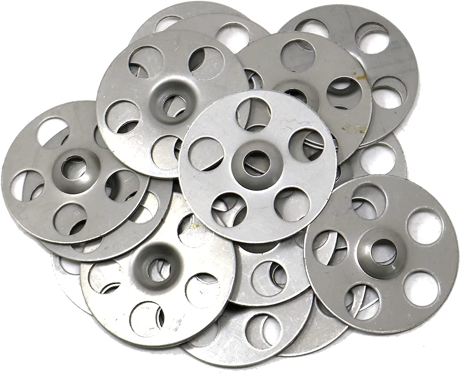 fiXte® Metal Insulation Discs 36mm Stainless Steel Washers Ceiling Wall ...