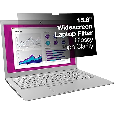 Amazon.com: 3M Privacy Filter for 14" Laptop - Touchscreen Compatible ...