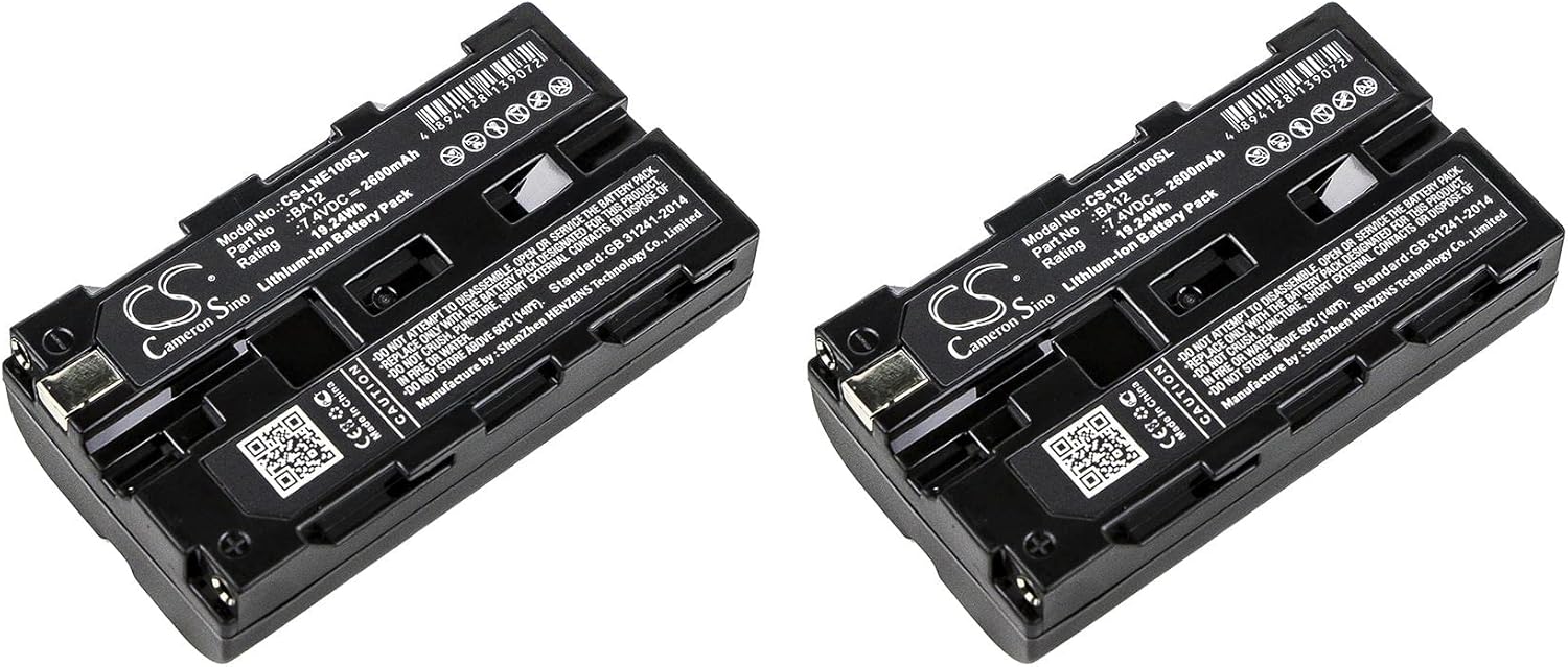 Amazon.com: Zenander 2 Pcs 7.4V 98-034-0003 BA12 Battery Replacement ...