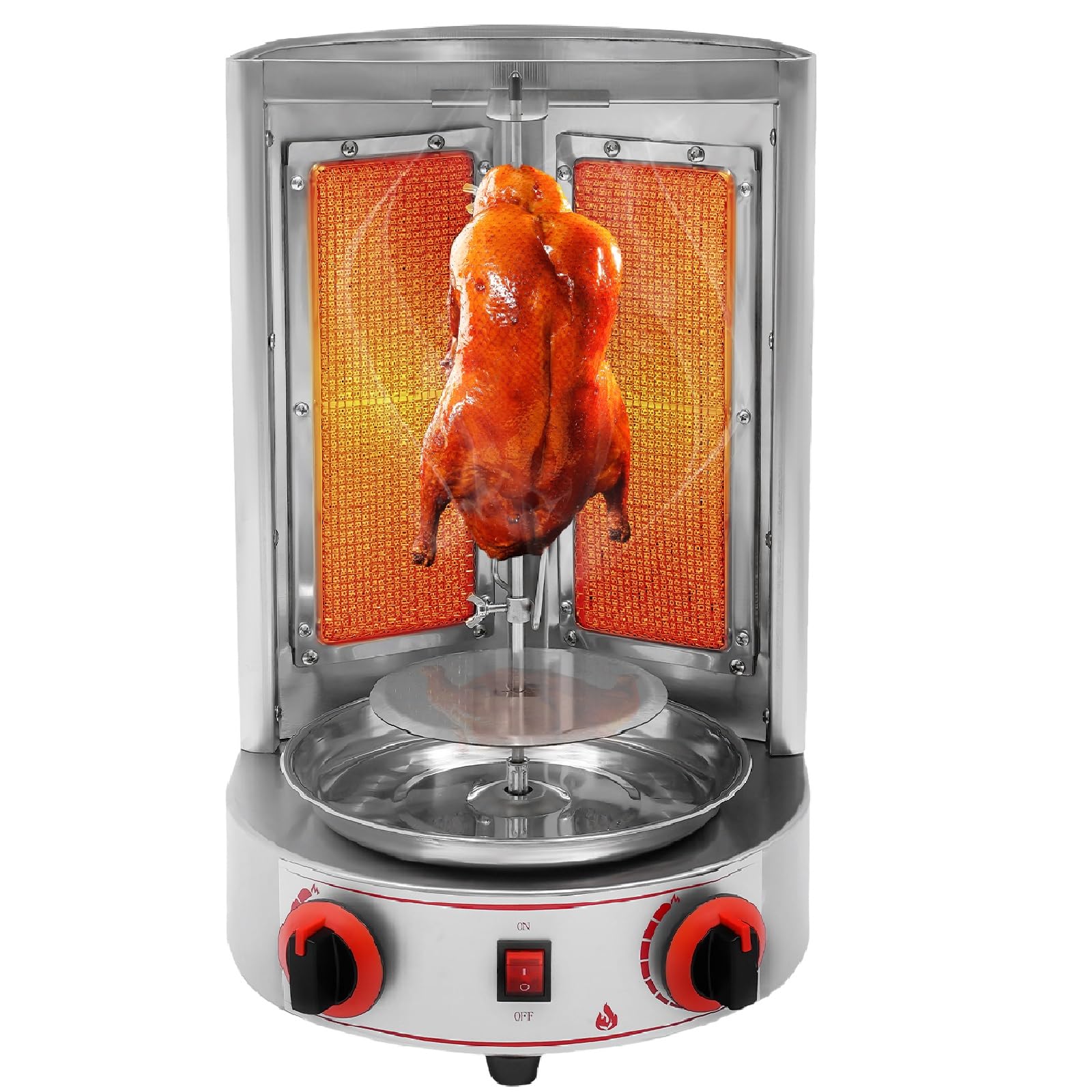 Amazon.com: Vertical Broiler Gas Shawarma Grill Machine Electric 26 ...
