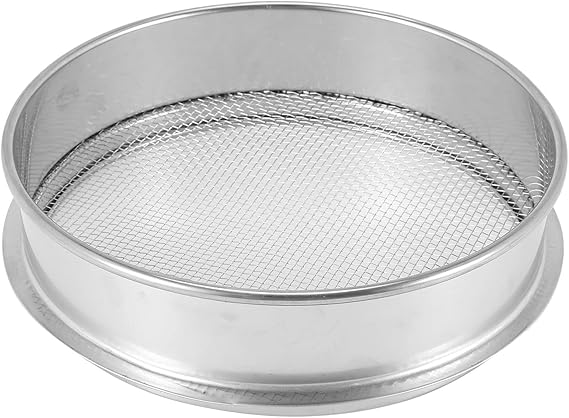 NISHZHU Heavy Duty Garden Riddle Sieve Mesh Soil Sift Compost Seed Tray ...