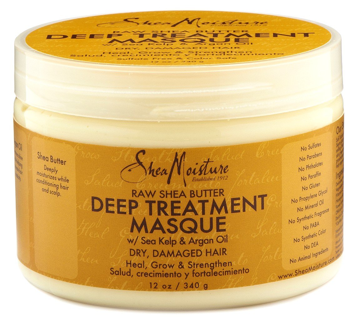 Amazon.com : Shea Moisture Raw Shea Masque 12 Ounce Jar (354ml) (2 Pack ...
