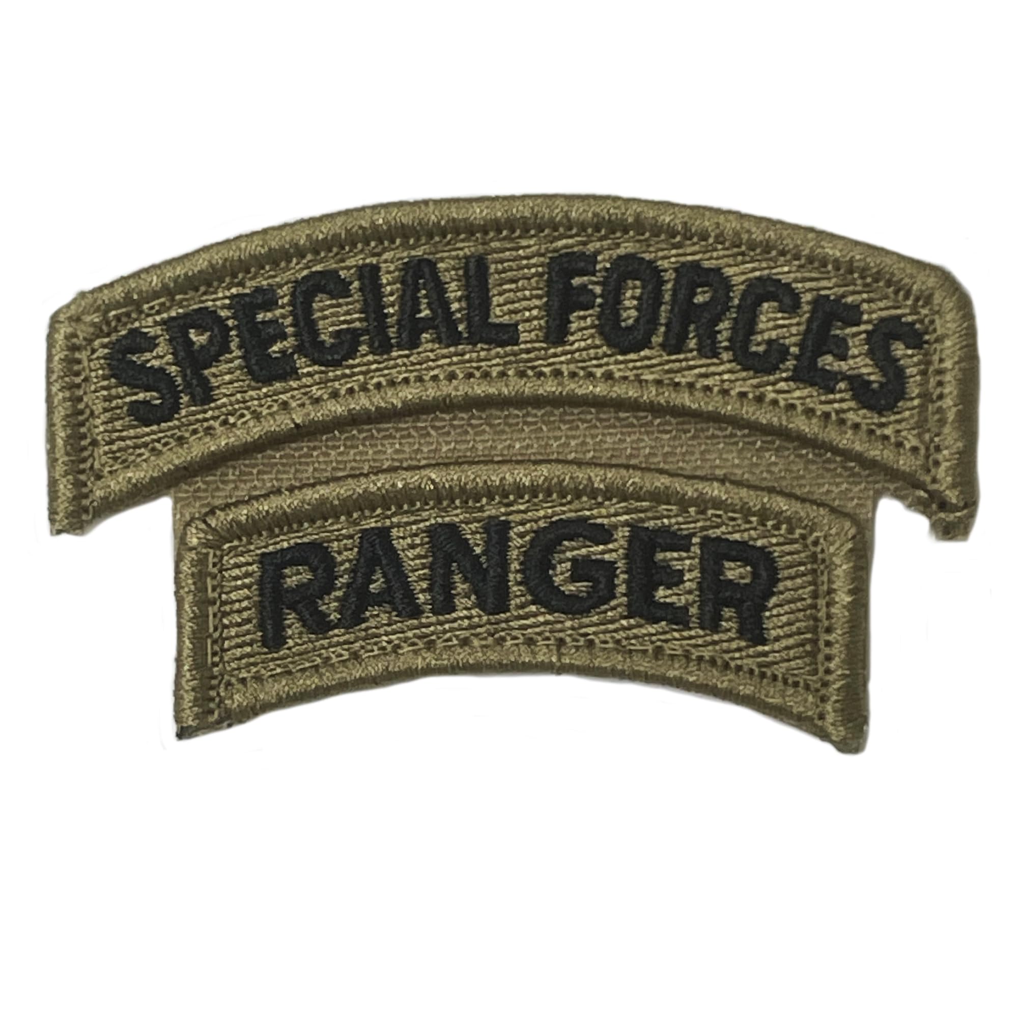 Amazon.com: Special Forces OCP Tab and Ranger Tab Sewn Together W/Hook ...