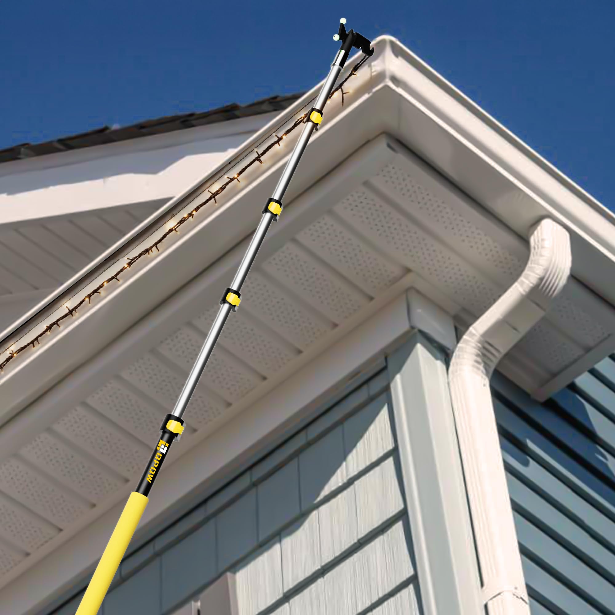 Amazon.com: Opow 5.6 to 24ft Long Telescopic Extension Pole with ...