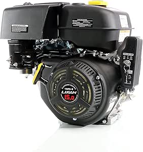 LIFAN 190 FD-B E-Start Benzinmotor mit 15 PS Einzylinder für Kleinmaschinen & Karts ...