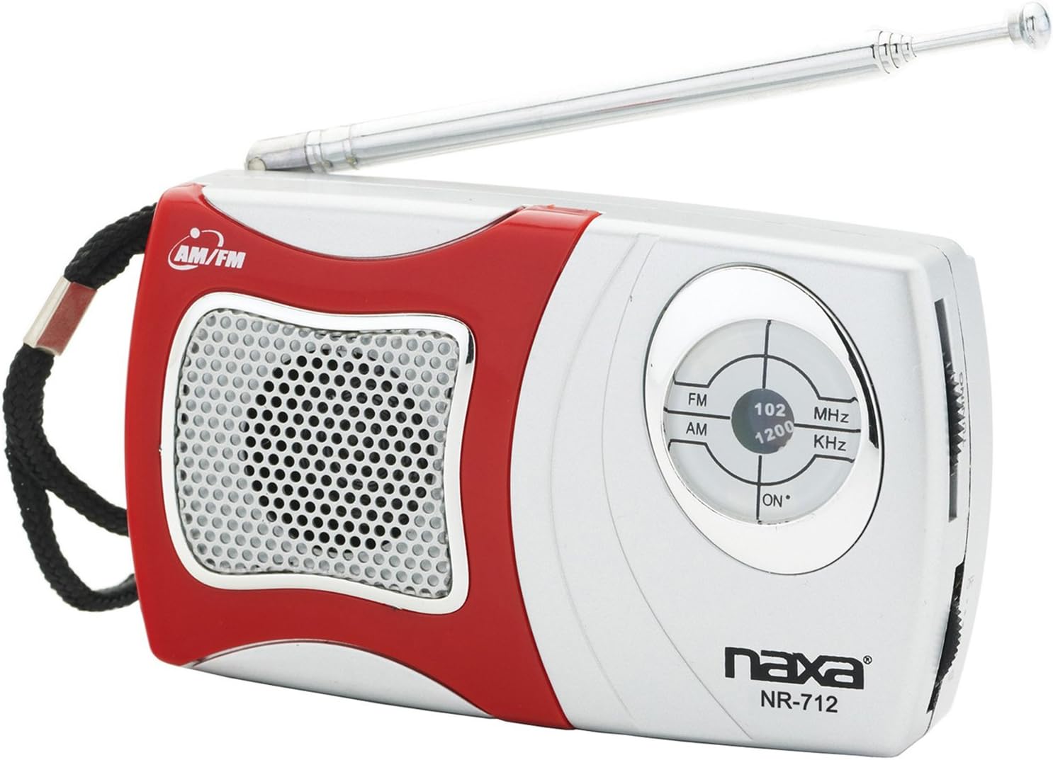 Amazon.com: Naxa Nx-712 Am-fm Mini Pocket Radio With Built-in Speaker ...