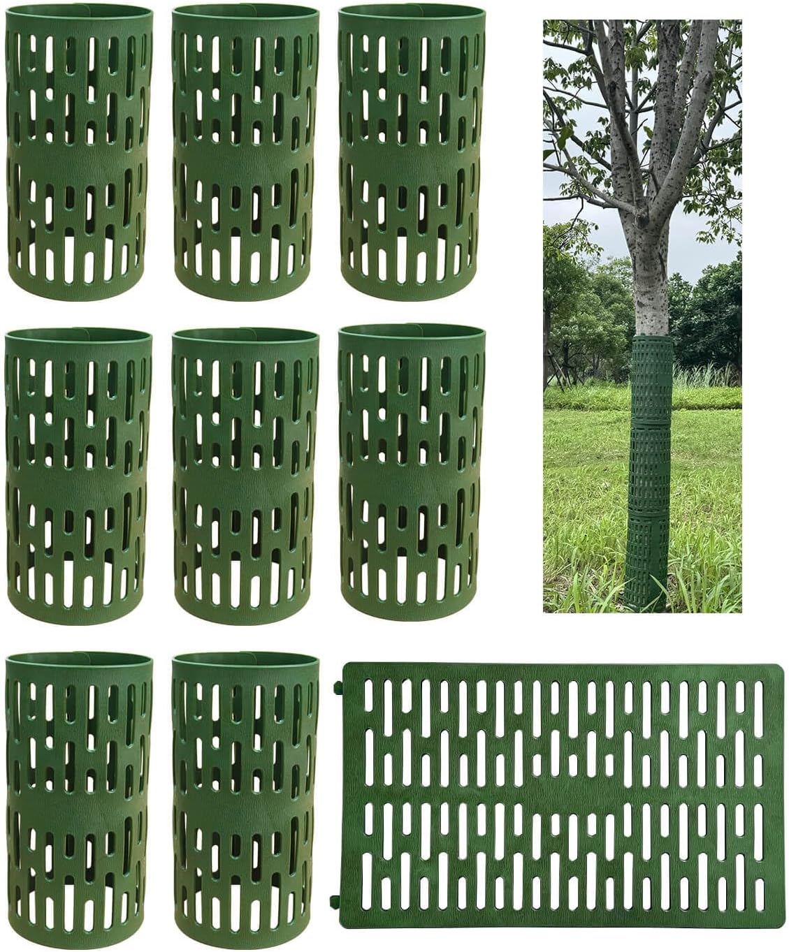 Amazon.com : Tree Trunk Protectors Tree Bark Protectors - 8Pcs Small ...
