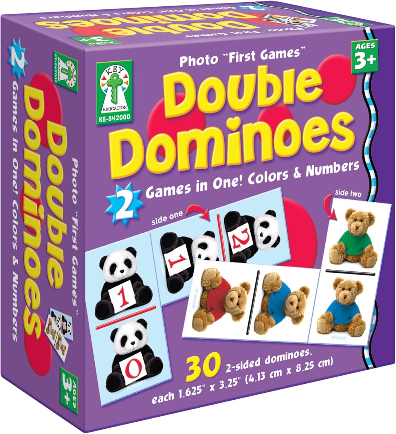 Amazon.com: Double Dominoes Photo First Games : Toys & Games