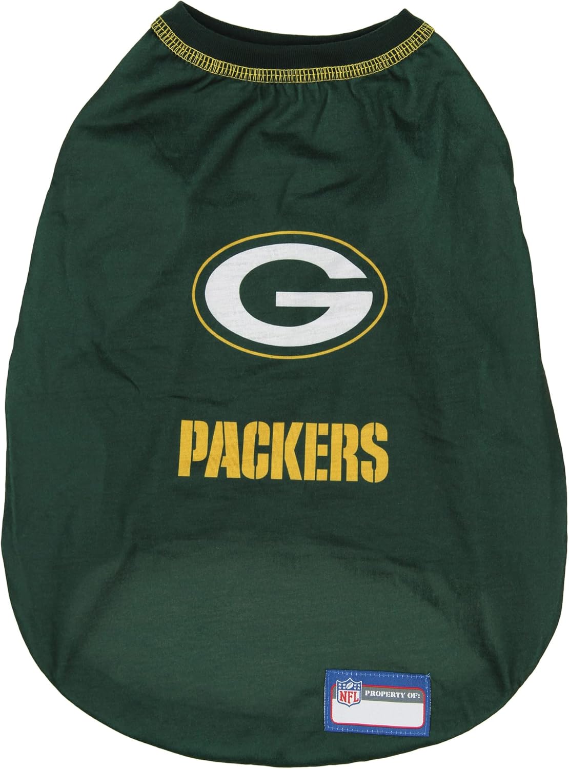 Amazon.com : Zubaz NFL Team Pet T-Shirt for Dogs, Green Bay Packers ...