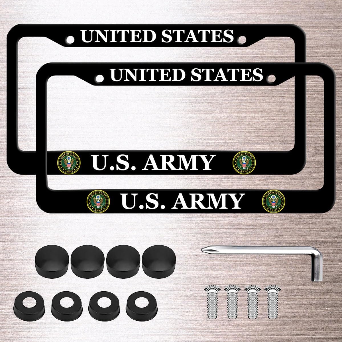 Amazon.com: U.S. Army Logo License Plate : Automotive