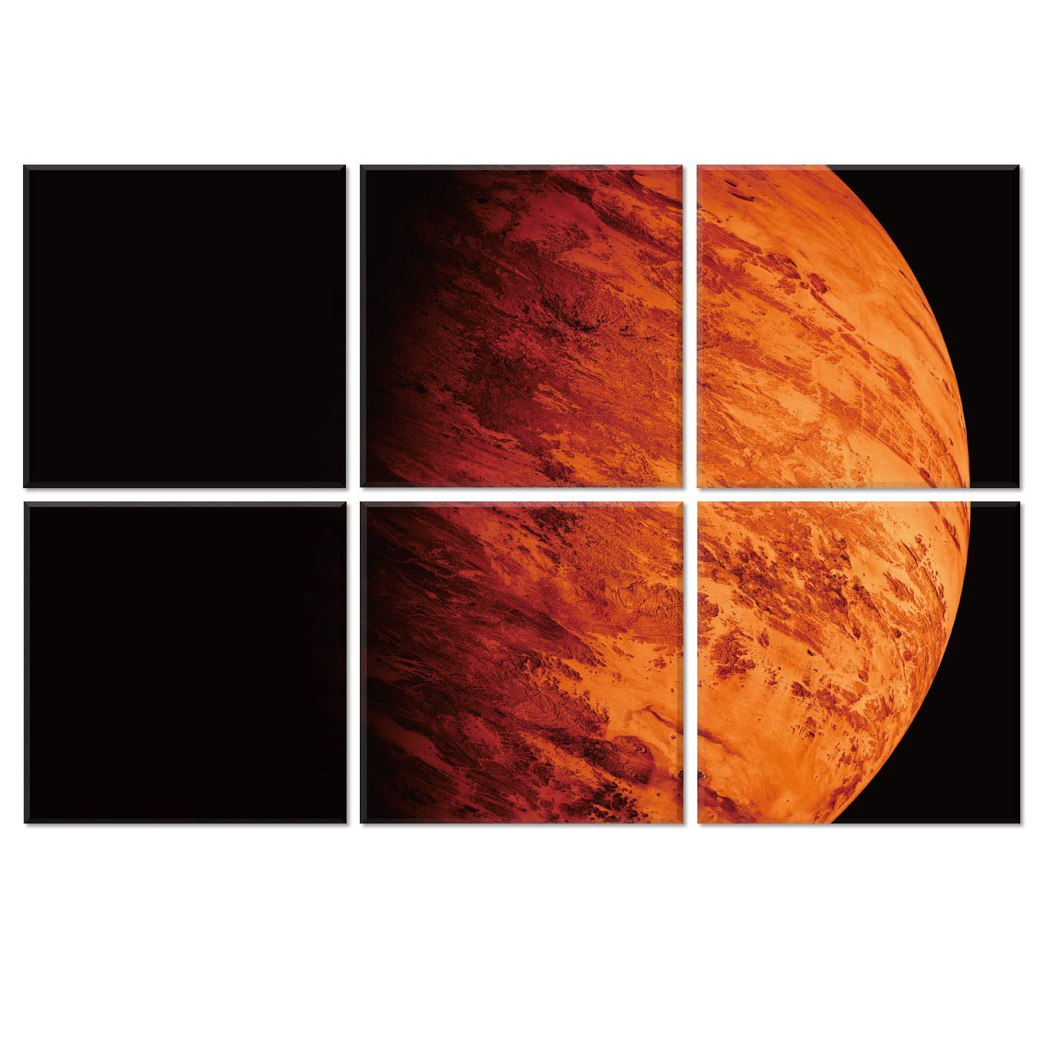 Amazon.com: JBER Art Acoustic Panels Decorative, 6 Pack Acoustic Panels ...