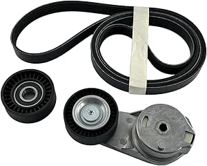 Amazon.com: Autoxbtc 38323 Drive Belt Tensioner pulley ＆ Serpentine ...