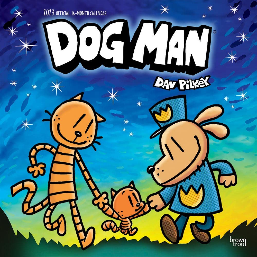 Dog Man | 2023 12 x 24 Inch Monthly Square Wall Calendar | BrownTrout ...