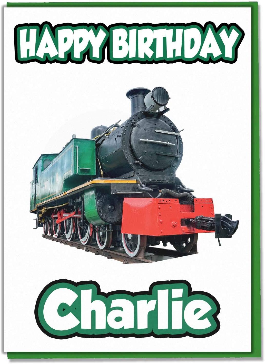 Personalised Steam Train Birthday Card - 2 Designs (The Mallard ...