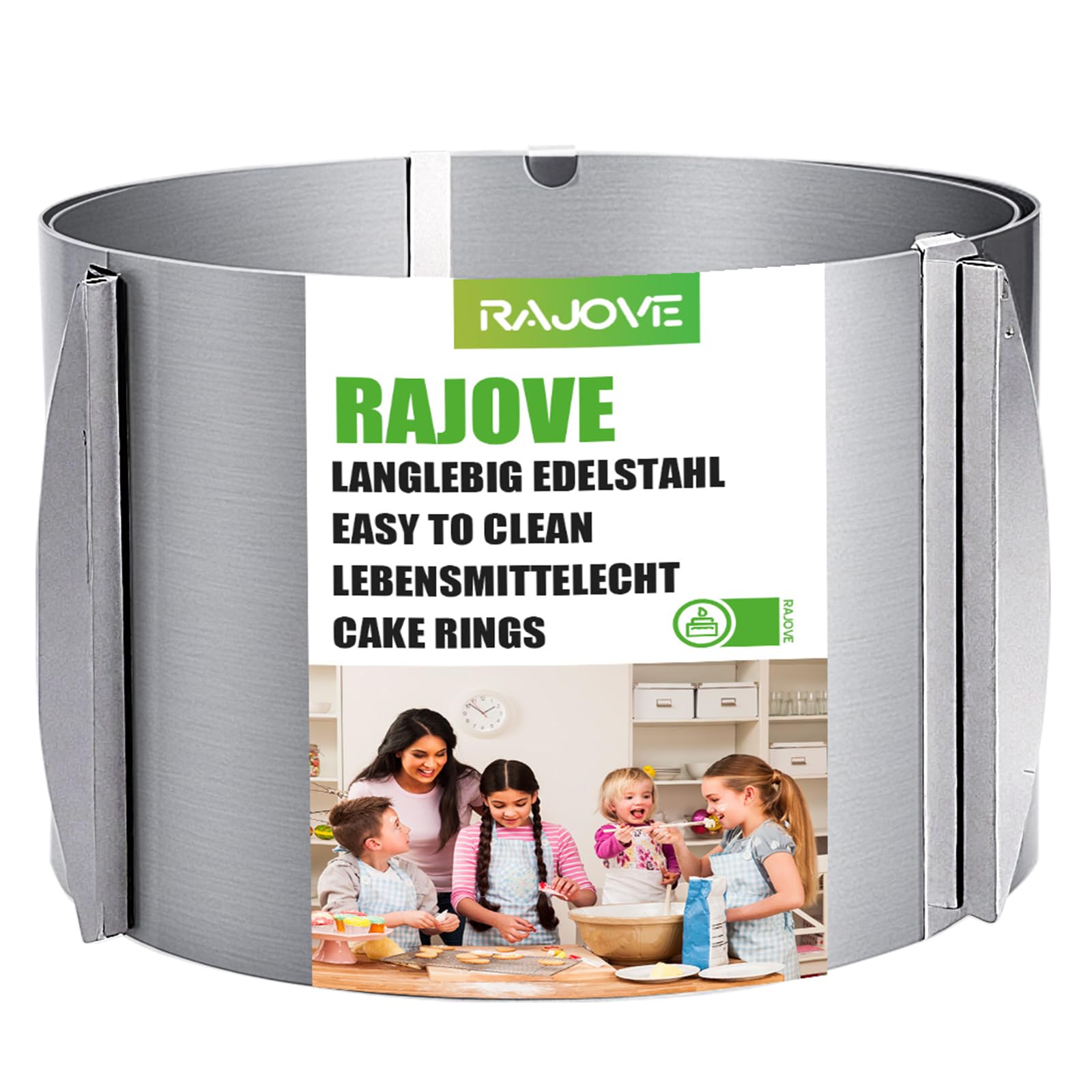 Amazon.com: 1 Pcs Adjustable Cake Mold Rings - 6 to 12 Inch Round ...