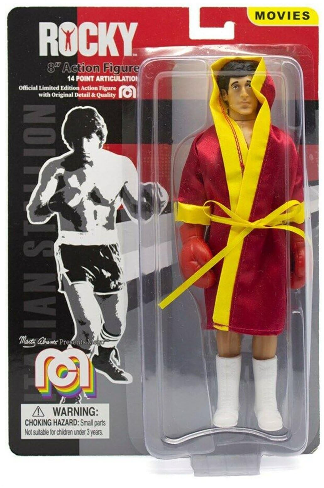 Amazon.com: Mego Wave 7 - Movie Assortment (Rocky-Rocky Balboa ...