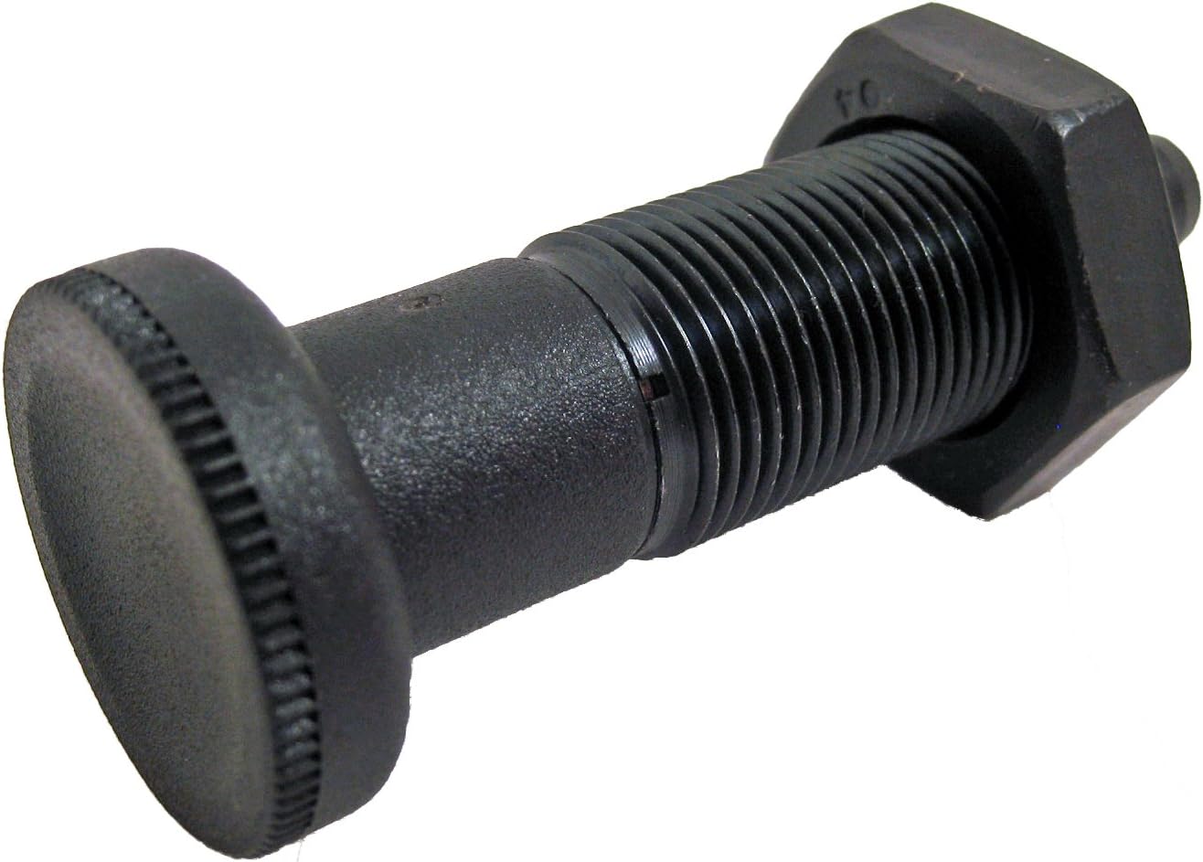 Amazon.com: GN 613 Series Steel Fully Threaded Body Indexing Plunger ...