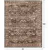 Amazon.com: Hazo Haus Boho Taupe Brown Living Room Rug 8x10 - Modern ...