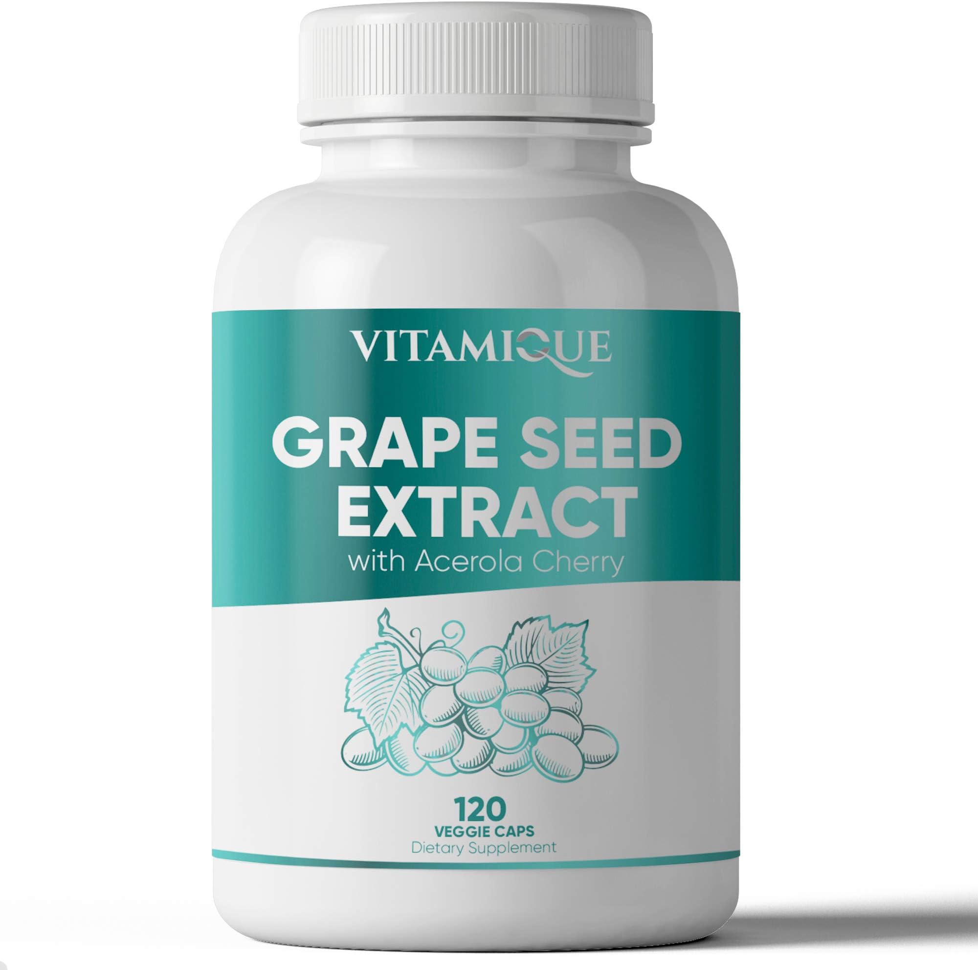 Amazon.com: Grape Seed Extract Supplement 400mg with Acerola Cherry, 95 ...