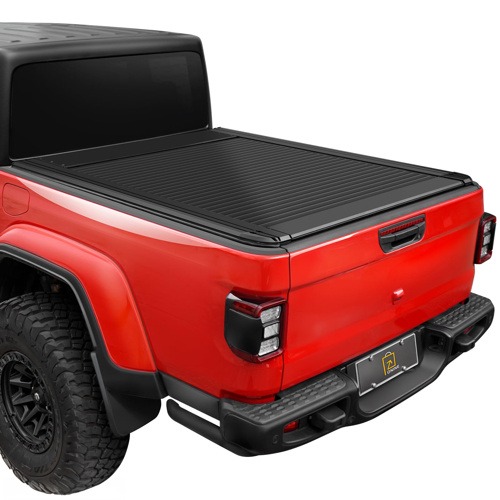 Amazon.com: ONINE Low Profile Retractable Hard Tonneau Cover Custom fit ...