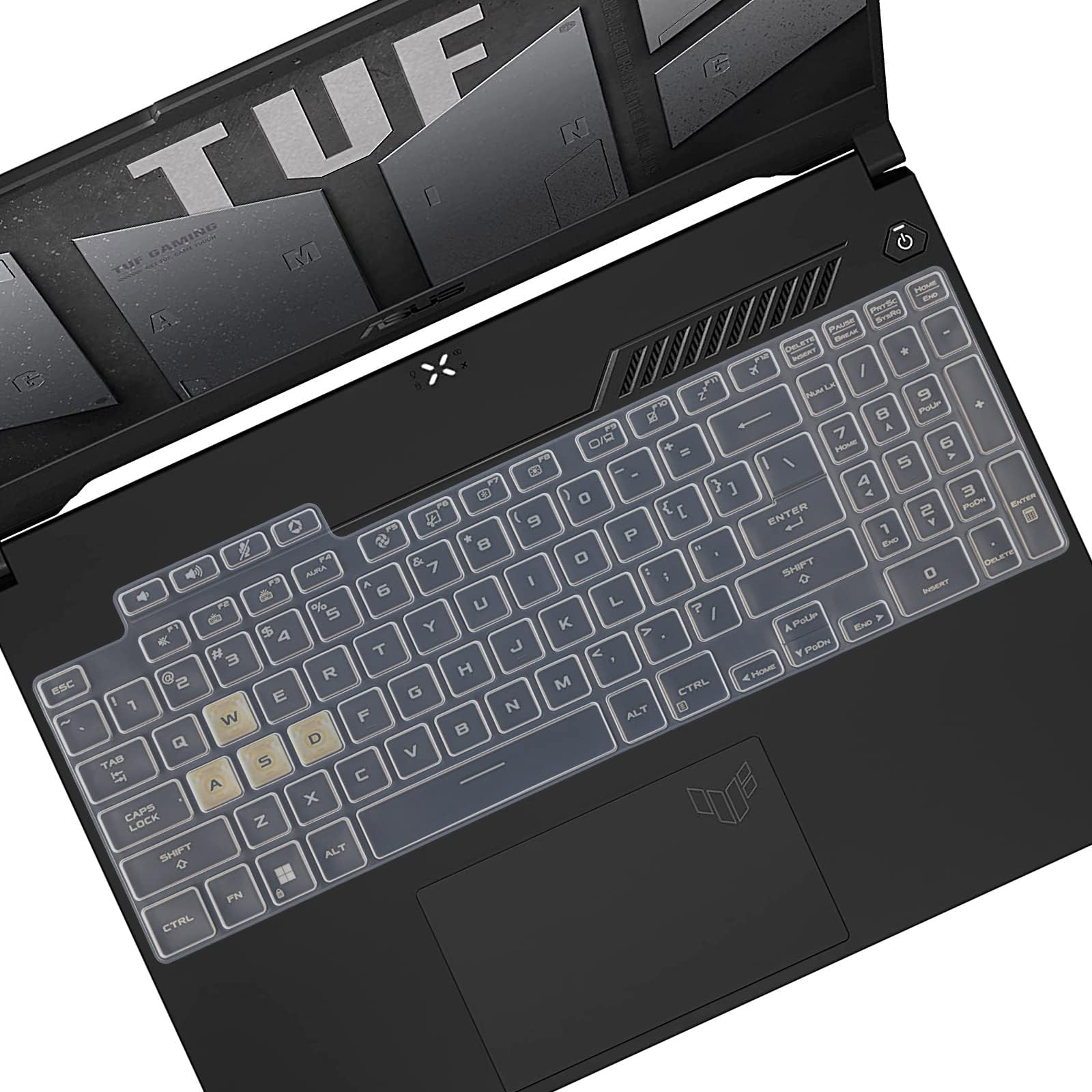 Keyboard Cover for ASUS TUF Dash 15 & F15 FX517, TUF Gaming A16 FA617 ...