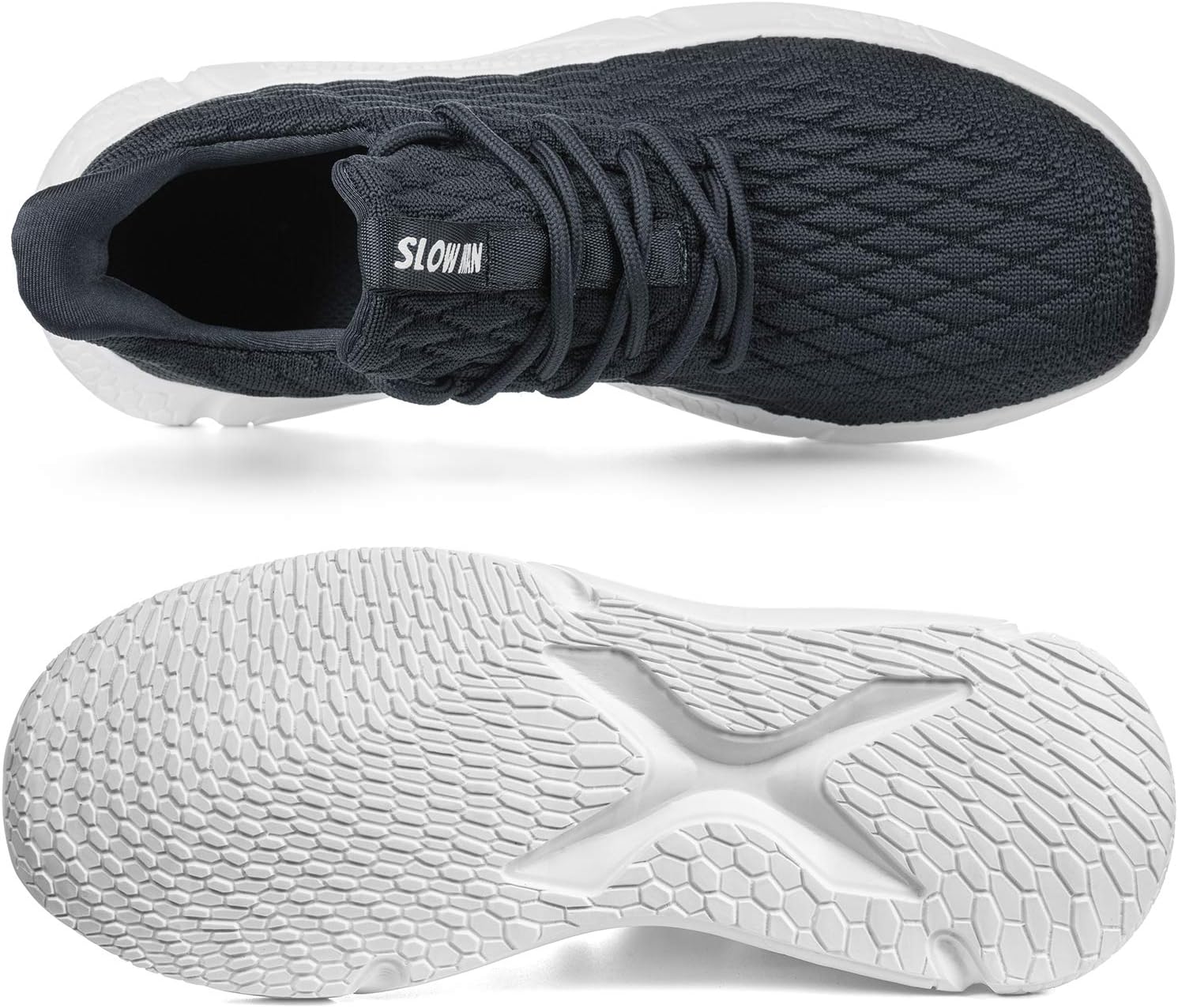 Slow Man Men's Running Lightweight Breathable Casual Sports Shoes ...