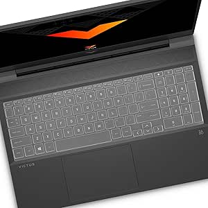 Amazon.com: Keyboard Cover Skin for HP Victus Gaming Laptop 15.6" 15 ...
