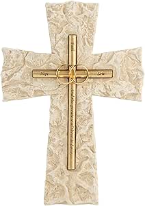 Amazon.com: Grace4Joy Wedding Wall Cross, 10 Inches Marriage Prayer ...