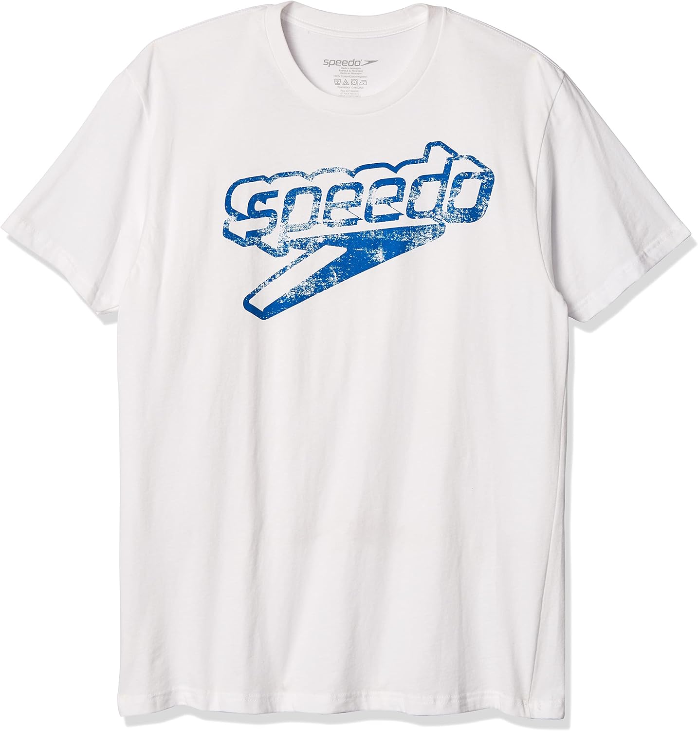 Amazon.com: Speedo Men's T-Shirt Short Sleeve Crew Neck Graphic ...