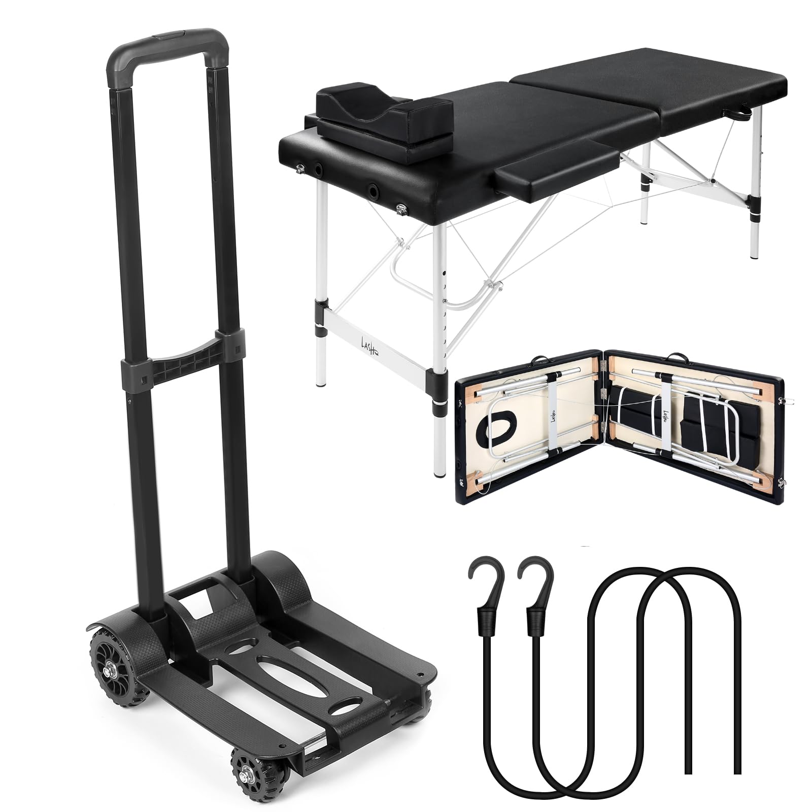 Amazon.com: Masajeo Lash Bed for Eyelash Extensions with Carrier ...