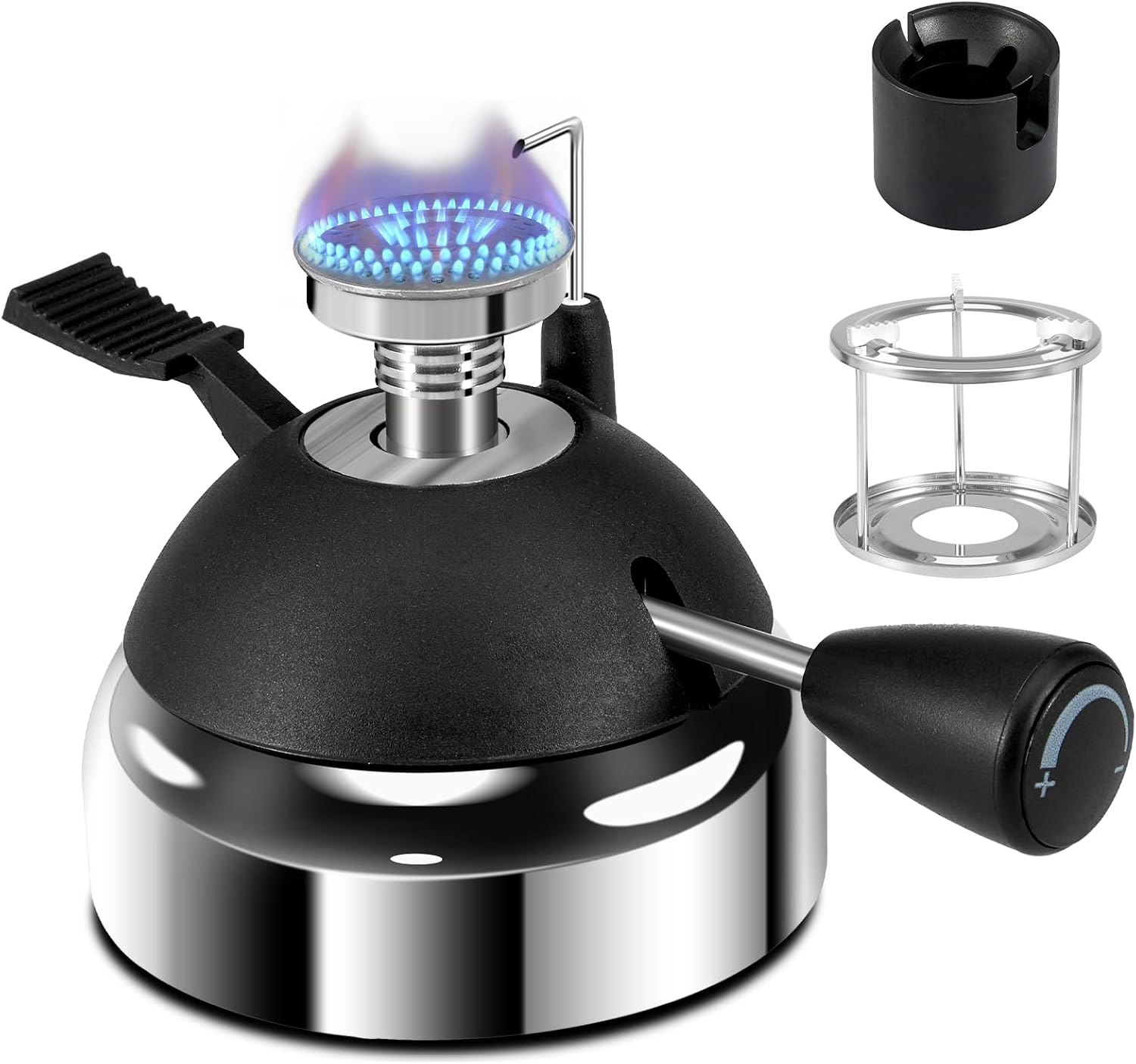 ScitoLAB Portable Butane Burner, Mini Butane Stove for Siphon Coffee ...