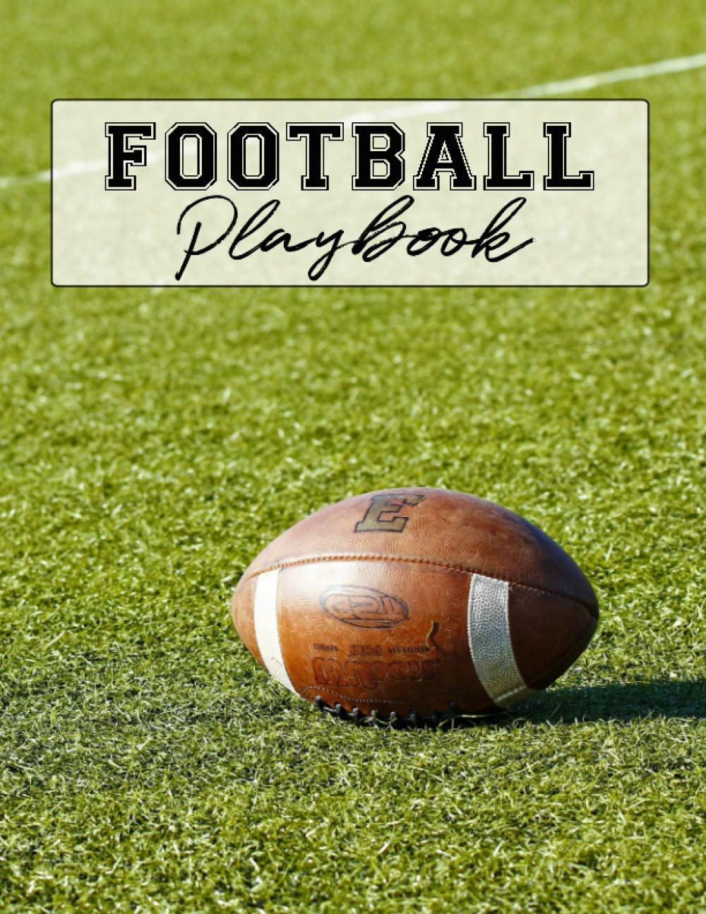 Football Playbook with 100 pages of field diagrams for drawing football ...