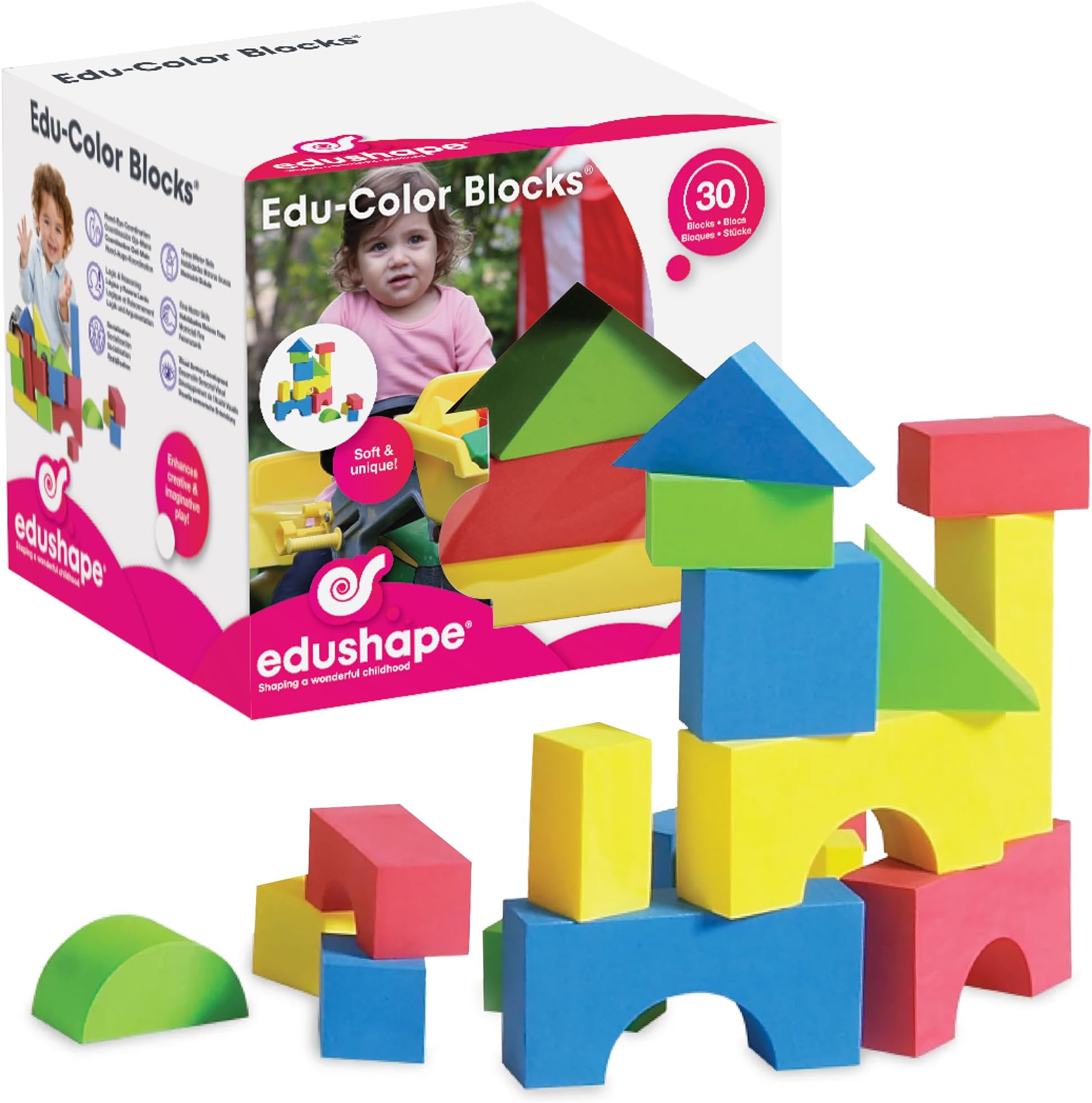 Amazon.com: Edushape Floating Blocks : Toys & Games