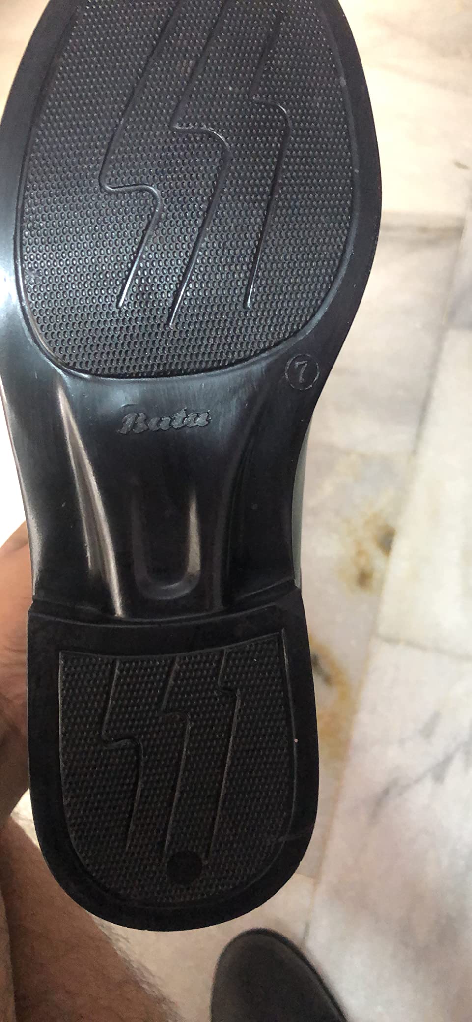 Buy Bata Men's 831-6410-40 Black Formal Leather Lace Up Shoes (6 UK) at ...