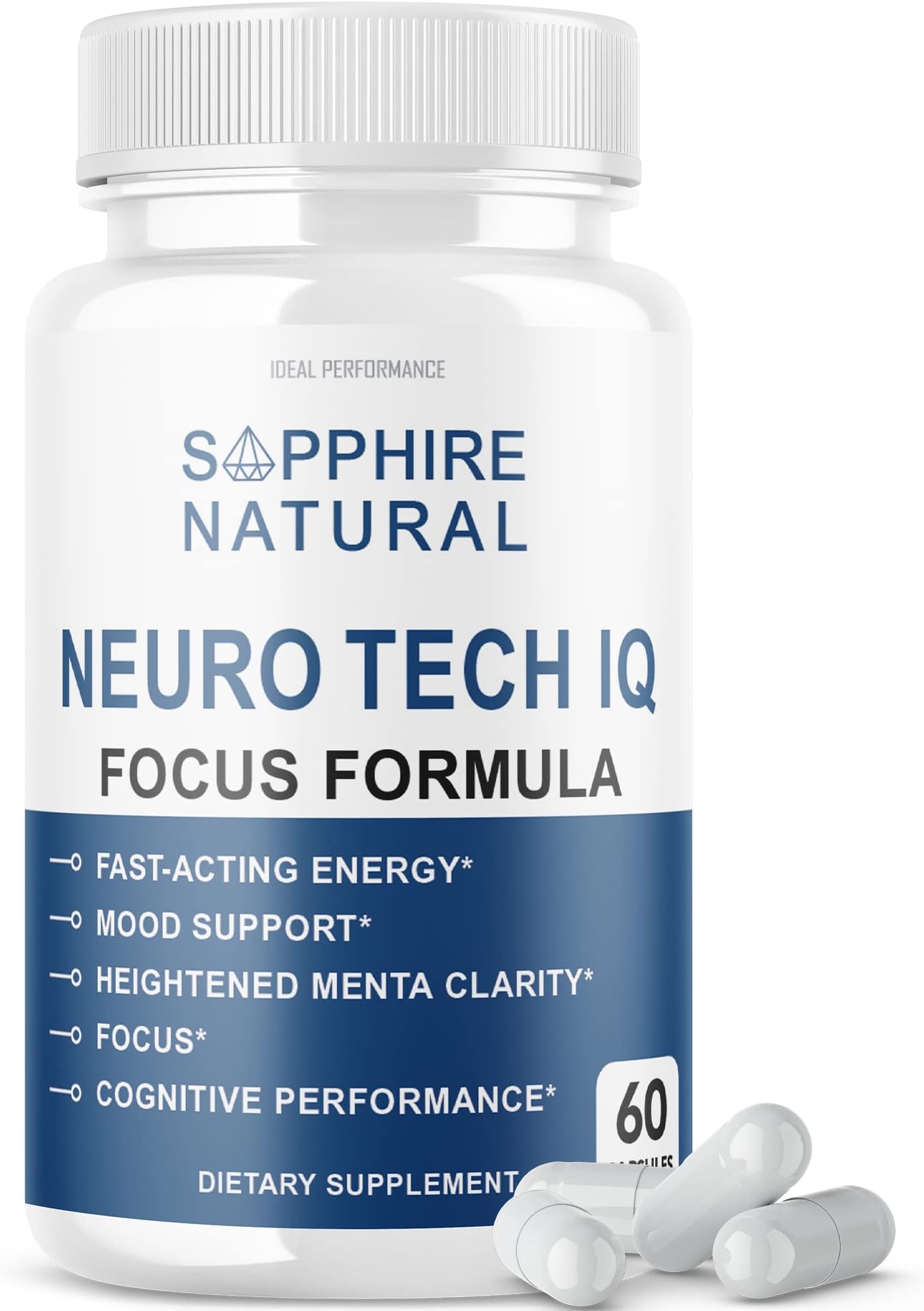 Amazon.com: Neuro Boost IQ Supplement Brain Pills Mind Ben Carson ...