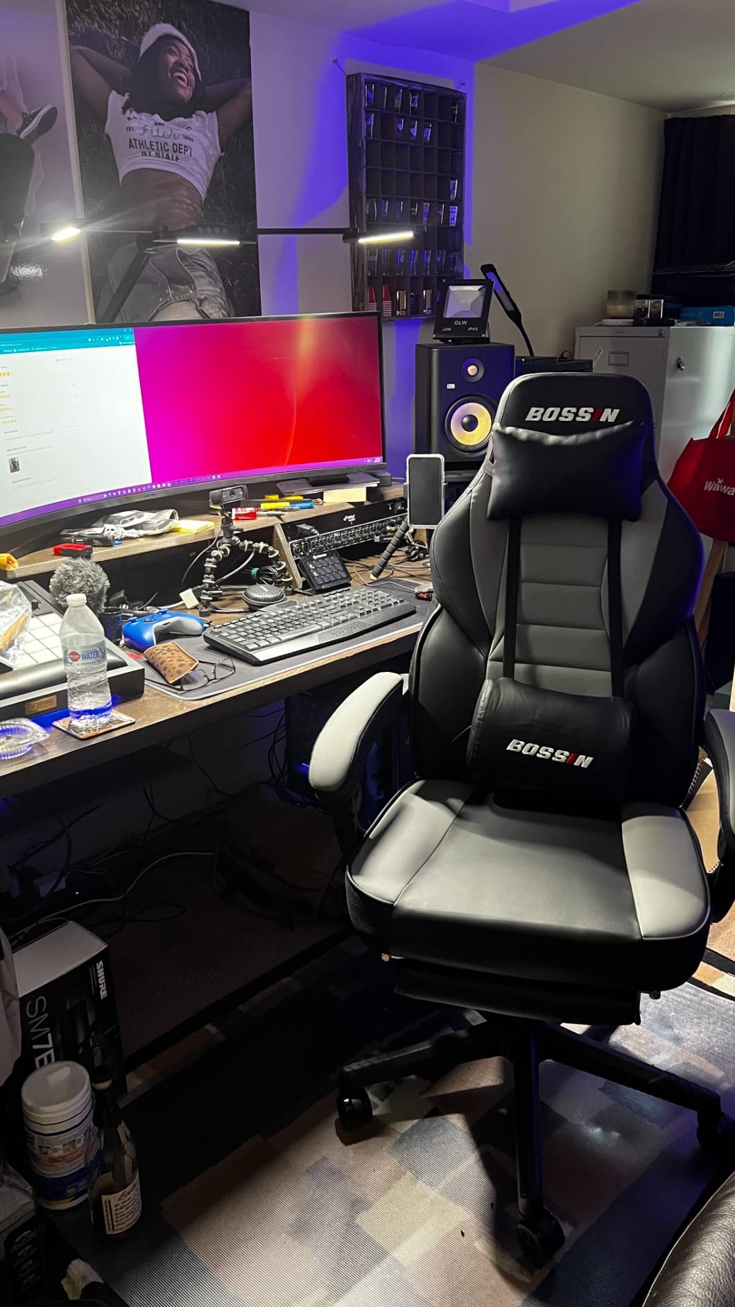 $22/mo - Finance LEMBERI Gaming Chairs with Footrest,Ergonomic Video ...