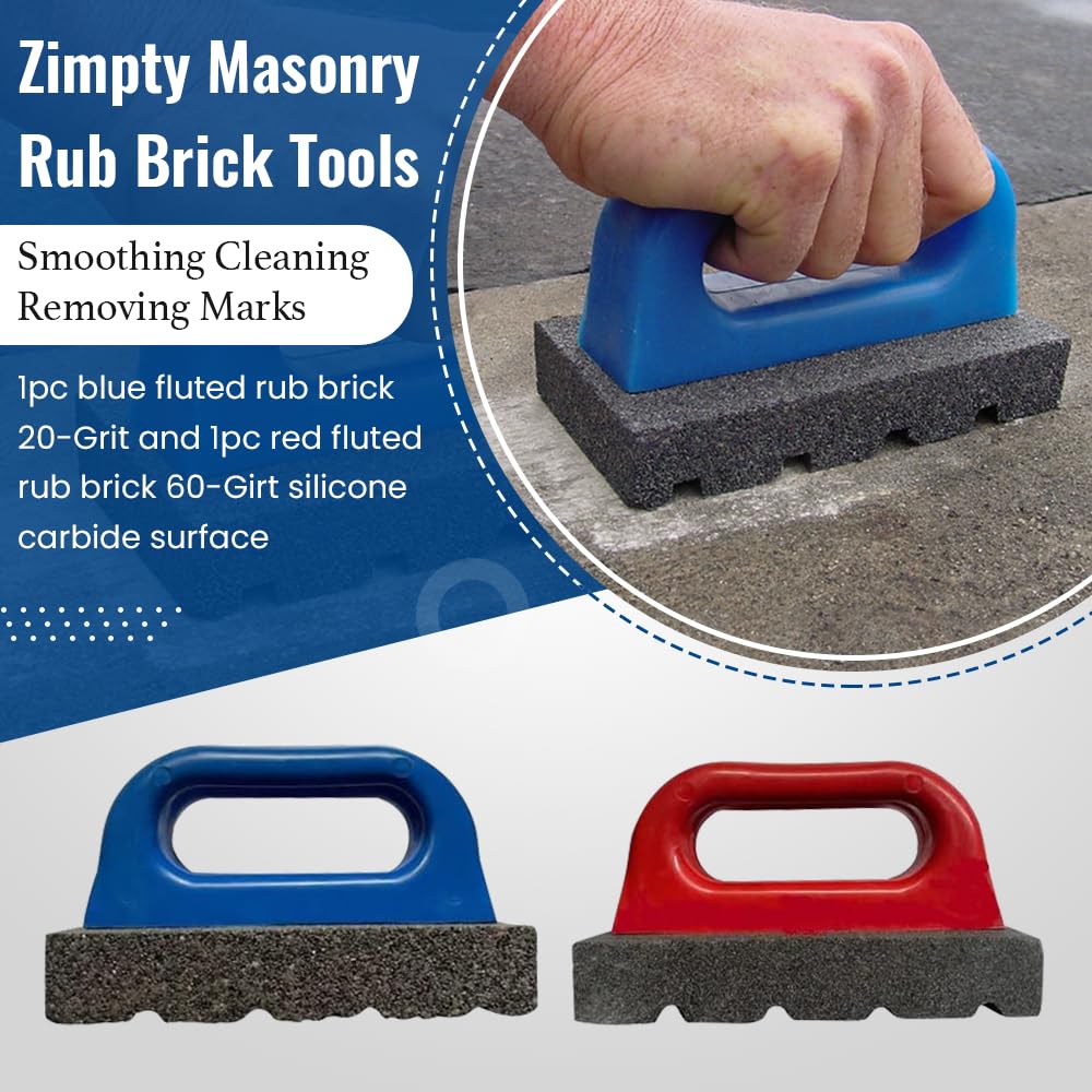 Snapklik.com : Zimpty ZY357 Masonry Rub Brick Tools, Smoothing Cleaning ...
