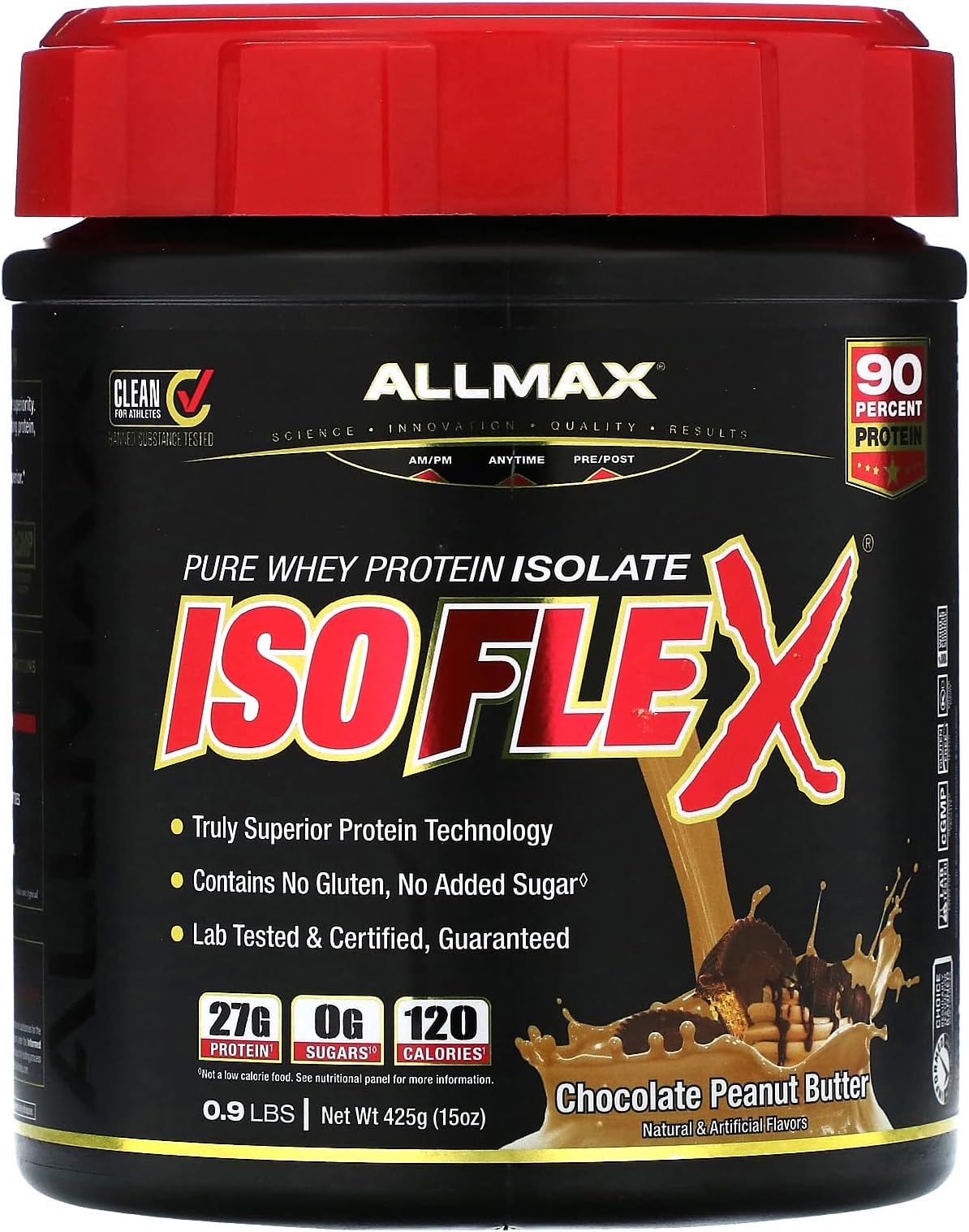 Amazon.com: Allmax ISOFLEX Whey Protein Isolate, Chocolate Peanut ...